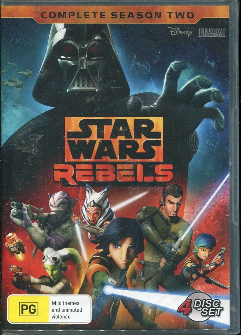 Star Wars Rebels: Complete Season Two - 9398512822038 - Disney DVD Database