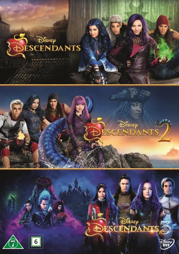 Descendants / Descendants 2 / Descendants 3 - 8717418579951 - Disney ...