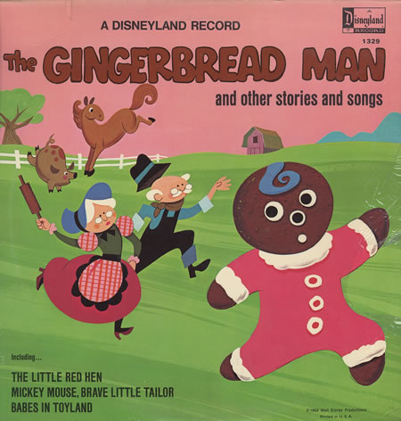 The Gingerbread Man And Other Stories And Songs - DQ-1329MO - Disney ...